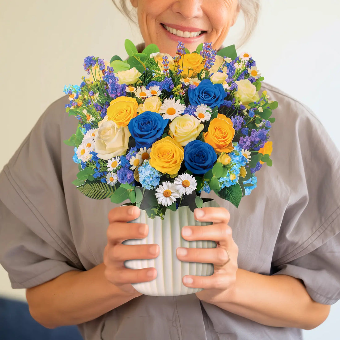 Cerulean Dream Pop-Up Bouquet – PetalPal